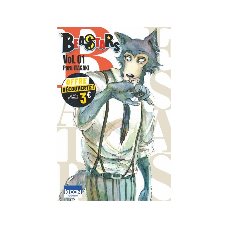 Beastars T.01 à 3€
