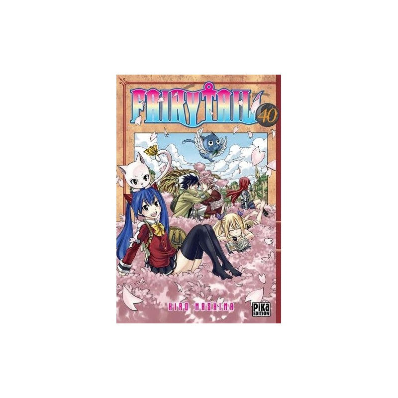 fairy tail, shonen, pika, manga, 9782811615987